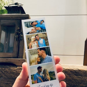 Photo Booth Strip Magnet for Weddings, Announcements, Thank You Magnets ...