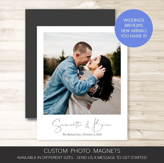 Custom Magnets Wedding 20/50 Pcs Tropical Wedding Favors, Personalized