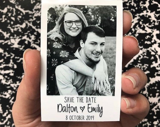 Personalized Photo Magnets for Save the Dates Wedding - Etsy