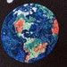 Blue Planet, Earth, Hand Embroidery - Etsy