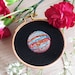 Jupiter, Hand Embroidery, Tiny Planet - Etsy