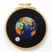 Earth Planet, Hand Embroidery - Etsy