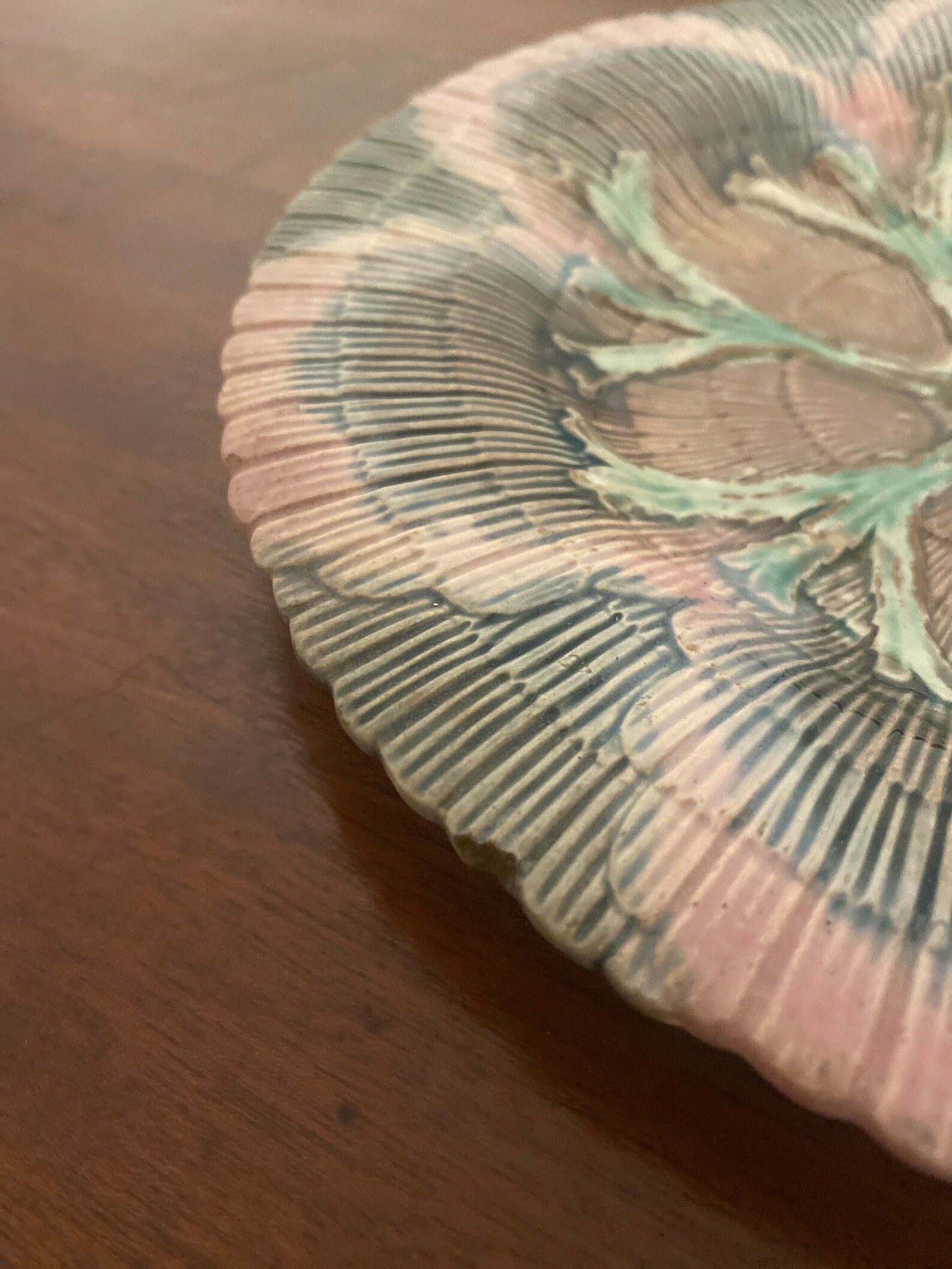 Antique Griffin Smith Hill Etrustcan Majolica Shell and - Etsy