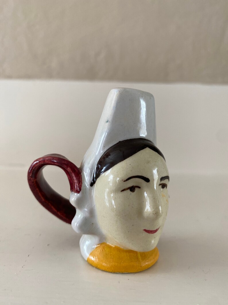 Quimper Breton Miniature Female Dollhouse Pitcher - Etsy