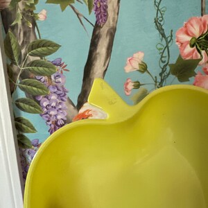 Midcentury Hazel Atlas Apple Chartreuse Green Milk Glass Bowl Set of 8 ...