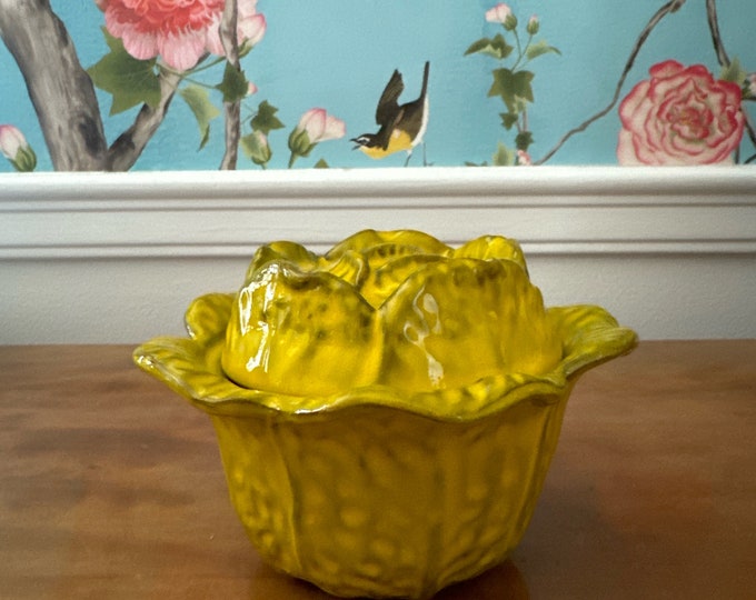 Bordallo Pinheiro Green Cabbage Leaf Bowl Large Bowl Cabbage Ware Made ...