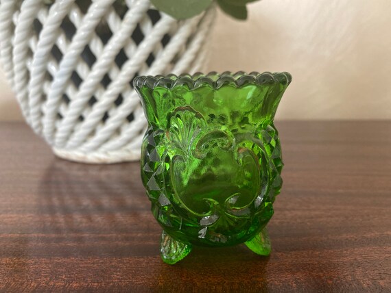 Antique Riverside Glass Croesus Toothpick Holder - Etsy