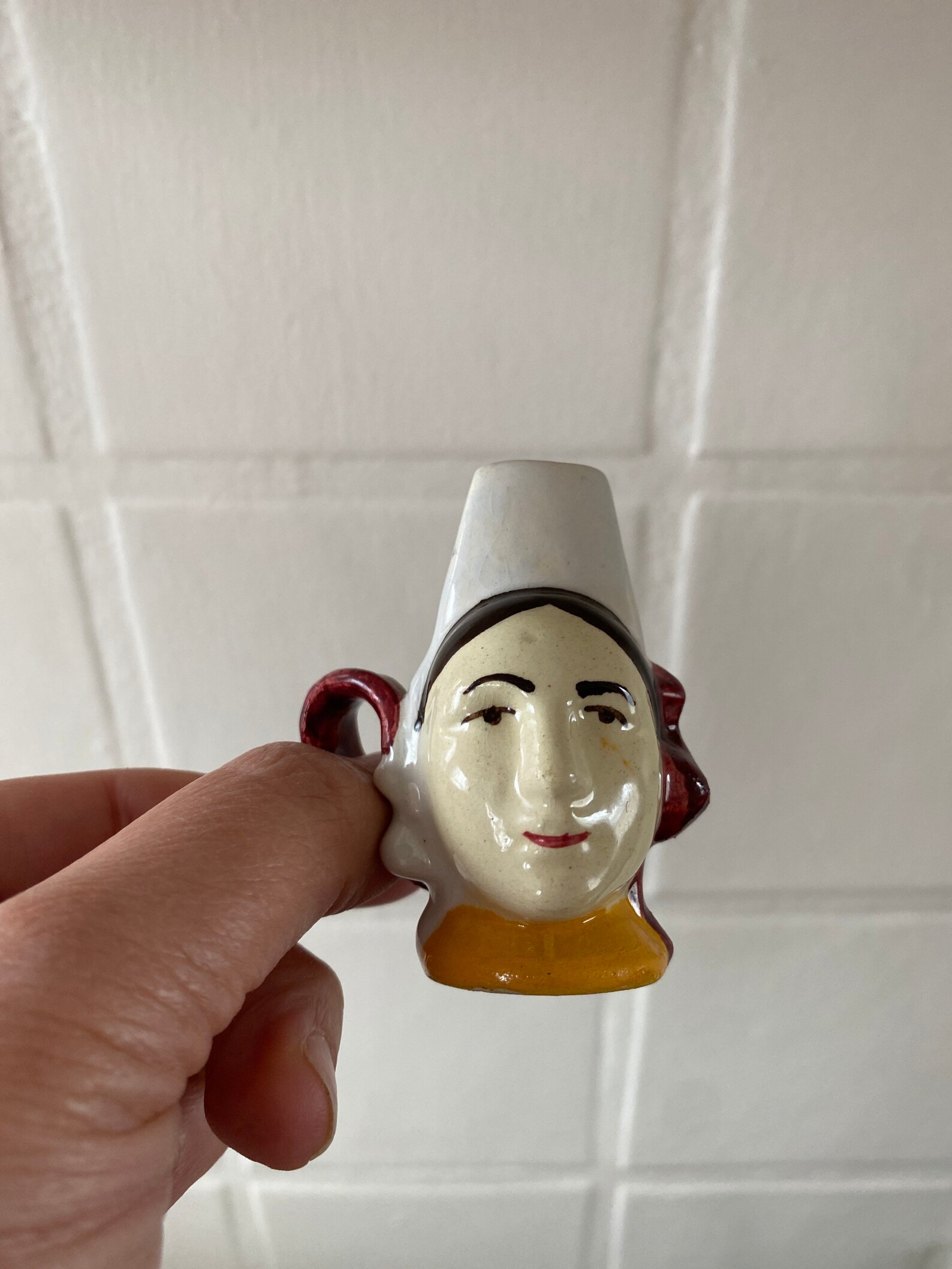 Quimper Breton Miniature Female Dollhouse Pitcher - Etsy