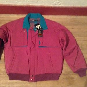 Pendleton Lobo Men's Thinsulate Jacket Lined Made USA 1980s Deadstock Vintage New Old Pick 1 ...