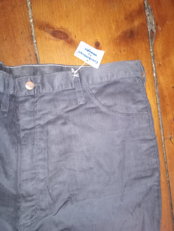 Wrangler deadstock vintage corduroy jean 1970 nos boo… - Gem