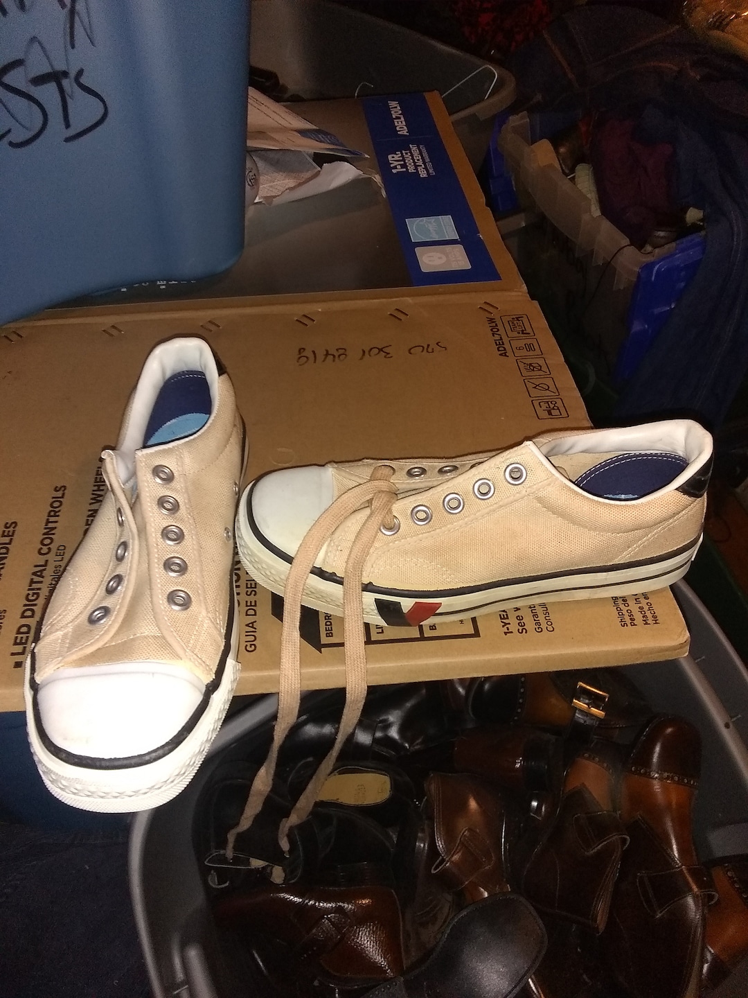 Vintage Deadstock Kohns Canvas Sneaker 1960 Low Top Shoe Men 3 4 5 6 7 ...