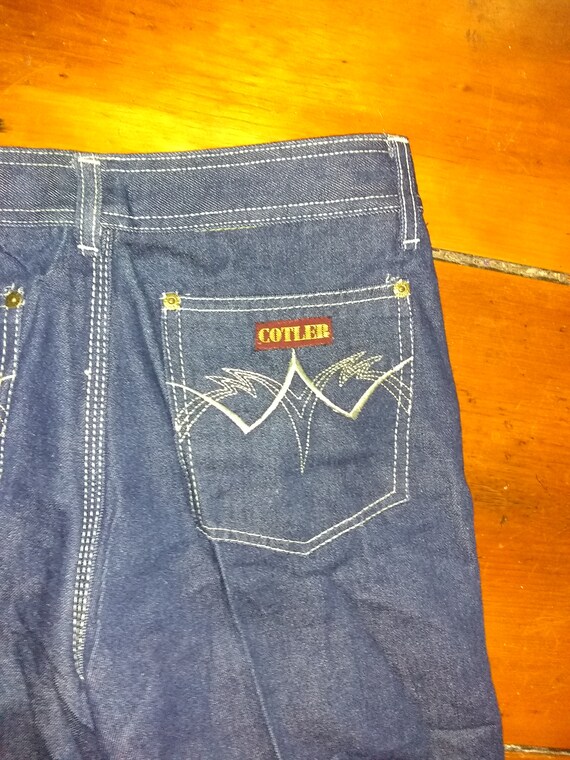Cotler Vintage deadstock 1980 men designer cotton den… - Gem