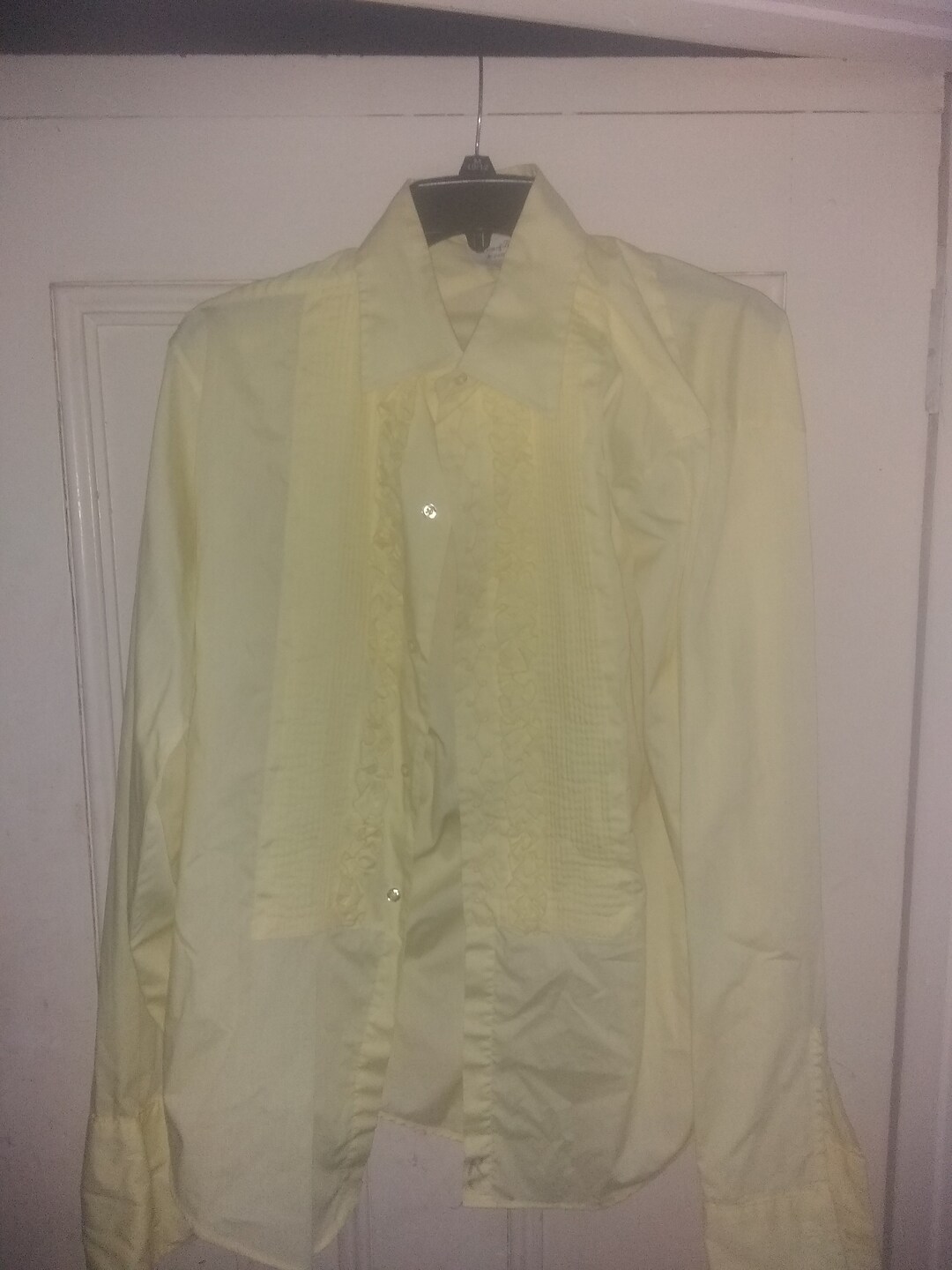 Vintage Ruffle Tuxedo Tux Shirts Men's 1970s Wedding Prom Disco Retro ...