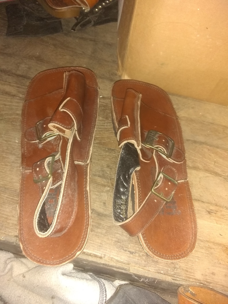 Vintage 1970 Deadstock Anne Kalso Earth Shoe Sandle Nos Men 11 - Etsy