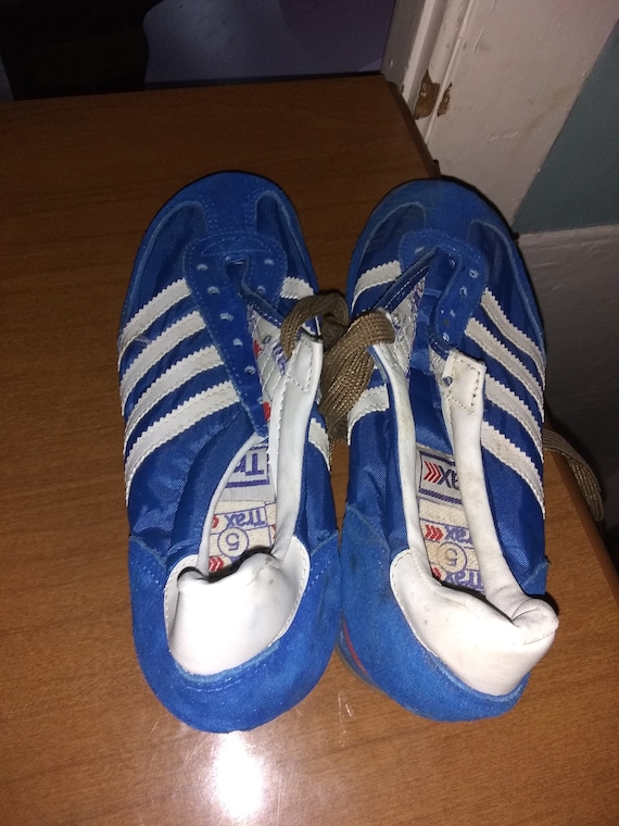 1970 vintage deadstock sneaker shoe low top nylon sue… - Gem