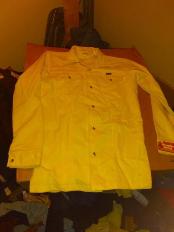 Deadstock wrangler vintage 1960s corduroy jean jacket… - Gem