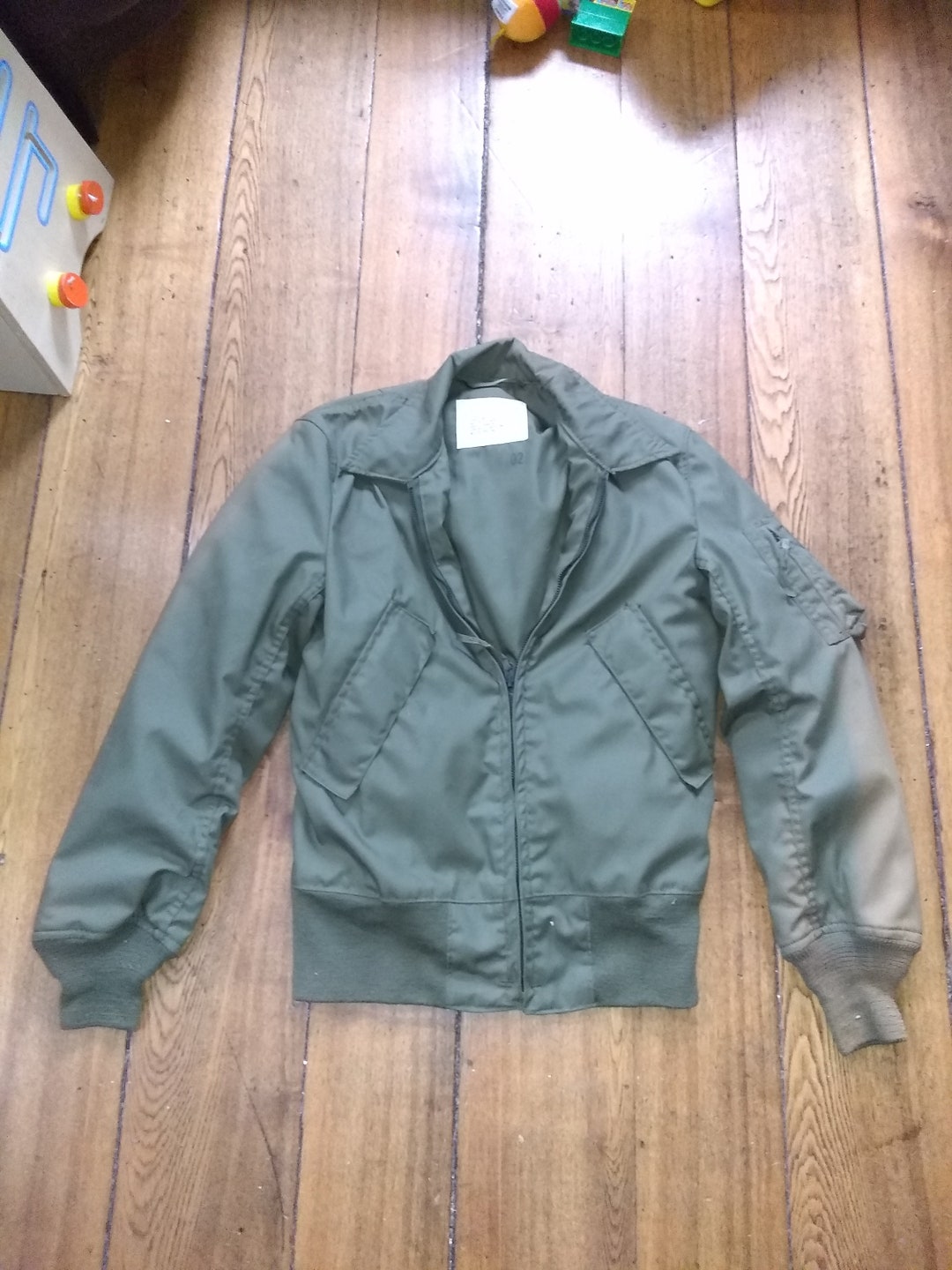 Vintage United State Army Lightweight Tanker Pilot Bomber Flyer Isratex ...