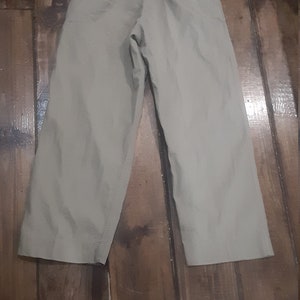 Usa Military Cotton 1960 Chino Vintage Men Pant Button Fly 1960 30x32 ...