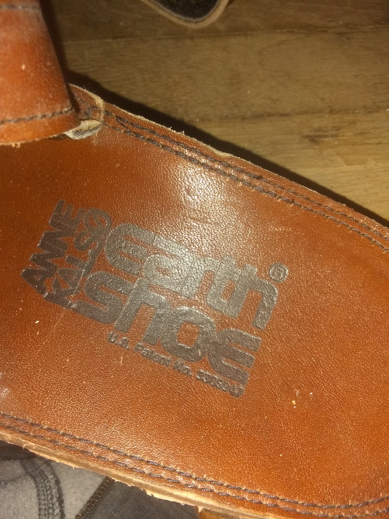 Vintage 1970 Deadstock Anne Kalso Earth Shoe Sandals Nos Men 11 11.5 12 ...