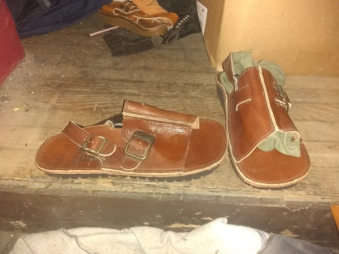 Vintage 1970 Deadstock Anne Kalso Earth Shoe Sandals Nos Men 11 11.5 12 ...