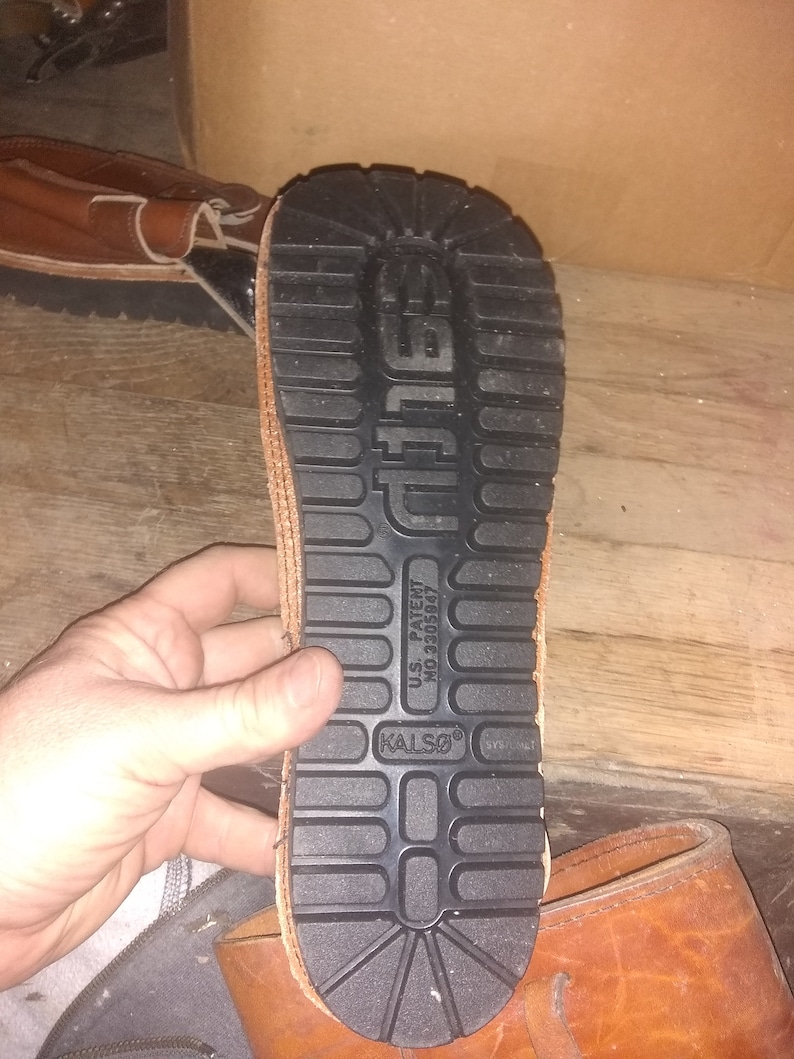 Vintage 1970 Deadstock Anne Kalso Earth Shoe Sandle Nos Men 11 - Etsy