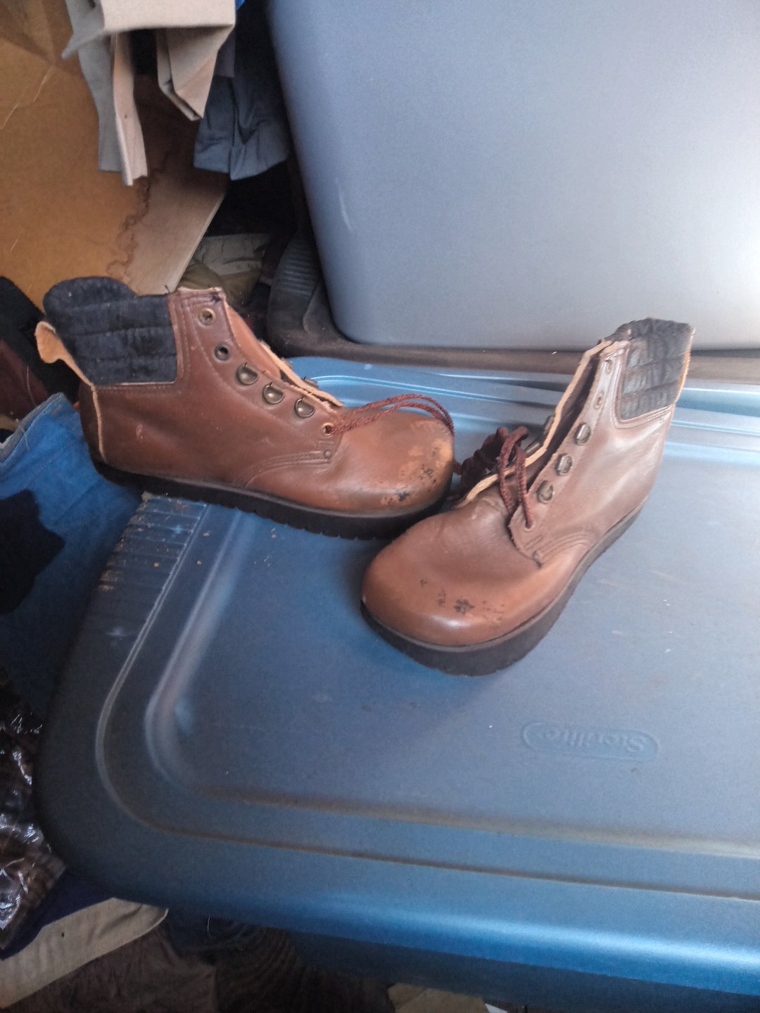 Deadstock Vintage Anne Kalso Earth Shoes Negitive Heel 1970 Lace up ...