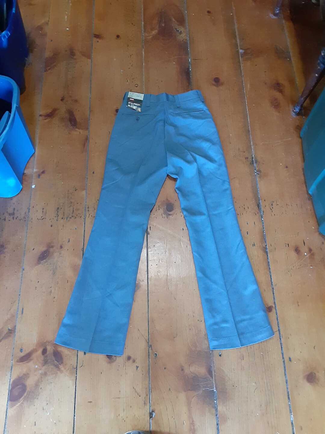NOS Vintage Deadstock Levi Bellbottom 1970 Sta- Prest Slacks Disco Jean ...