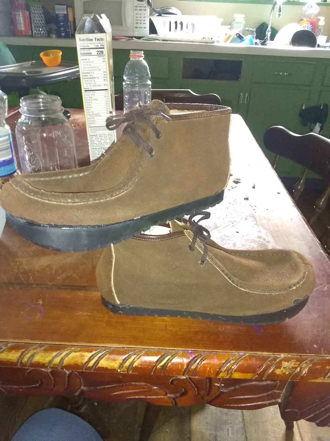 Vintage Anne Kalso Earth Shoe Boot Deadstock Negitive Heel 1970 New Old ...