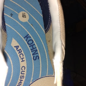 Vintage Deadstock Kohns Canvas Sneaker 1960 Low Top Shoe Men 3 4 5 6 7 ...