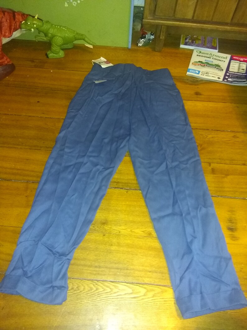 Peg Leg 1950s Pleated Mens 31x30 Vintage Deadstock Pants Slax - Etsy