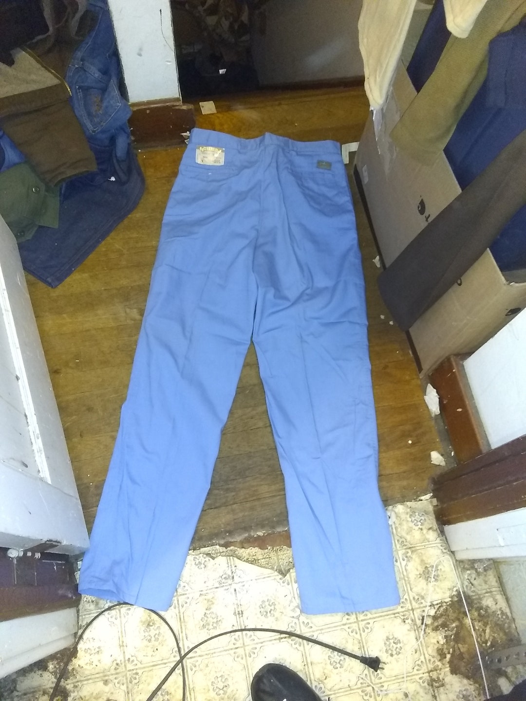 Levi Chino Deadstock Vintage 1980 Men Pant Not Jean Pick 34x30 36x30 ...