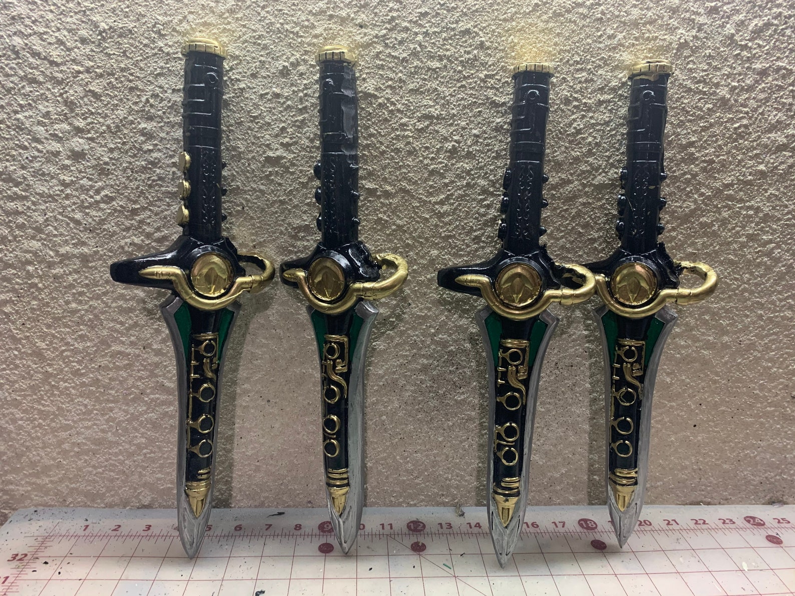 Green Ranger Weapon Pack - Etsy