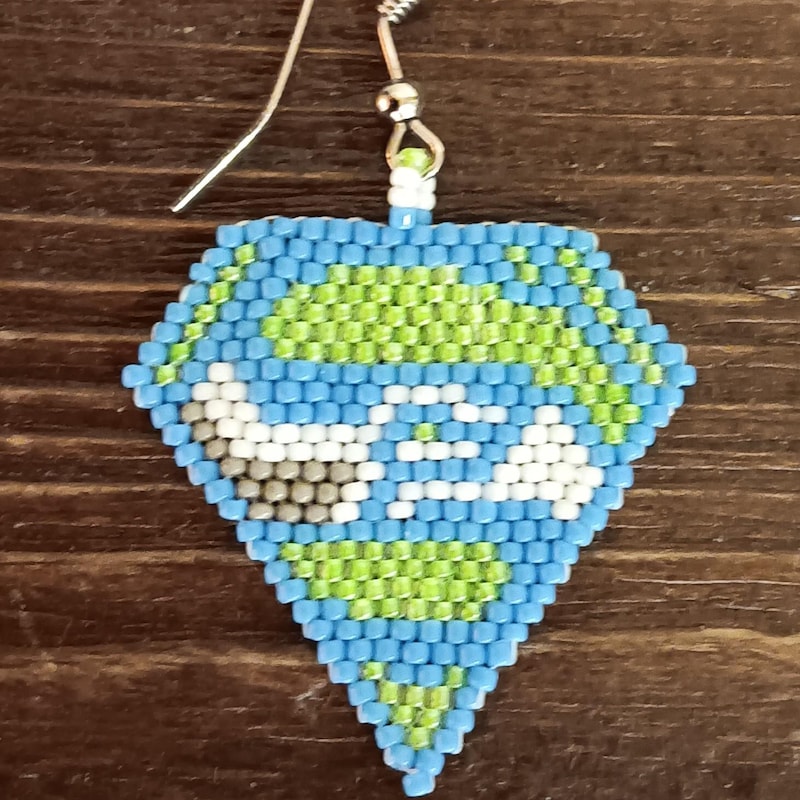 Seahawk Earrings - Etsy