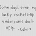 Calvin and Hobbes Rocketship Quote Counted Cross-stitch | Etsy