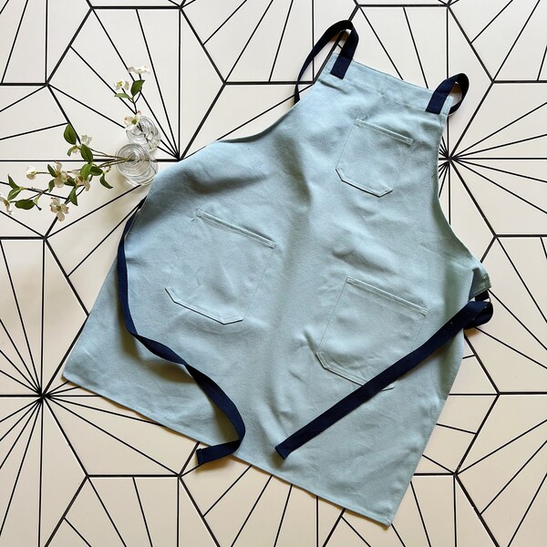 Cross Back Apron - Etsy