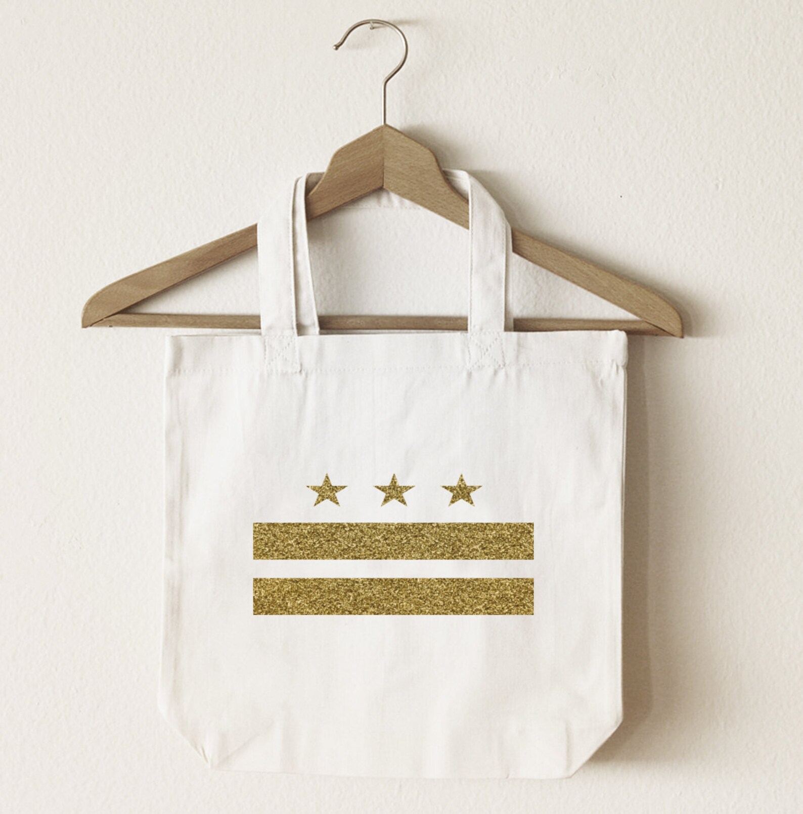 Washington DC Flag Tote Bag/ Washington DC Logo Bag/ Reuseable Bag/ DC ...