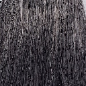 8 INCH #44 Salt and Pepper 100% Human Weave Hair 8 Inch Extension ...