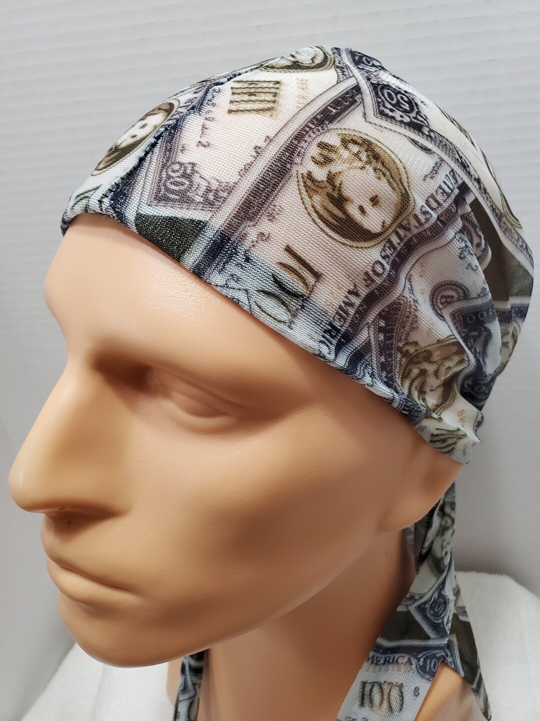 Buy 1 Get 1 Free Satin Money Du-rag Army Du-rag Hip Hop Du - Rag Sport ...