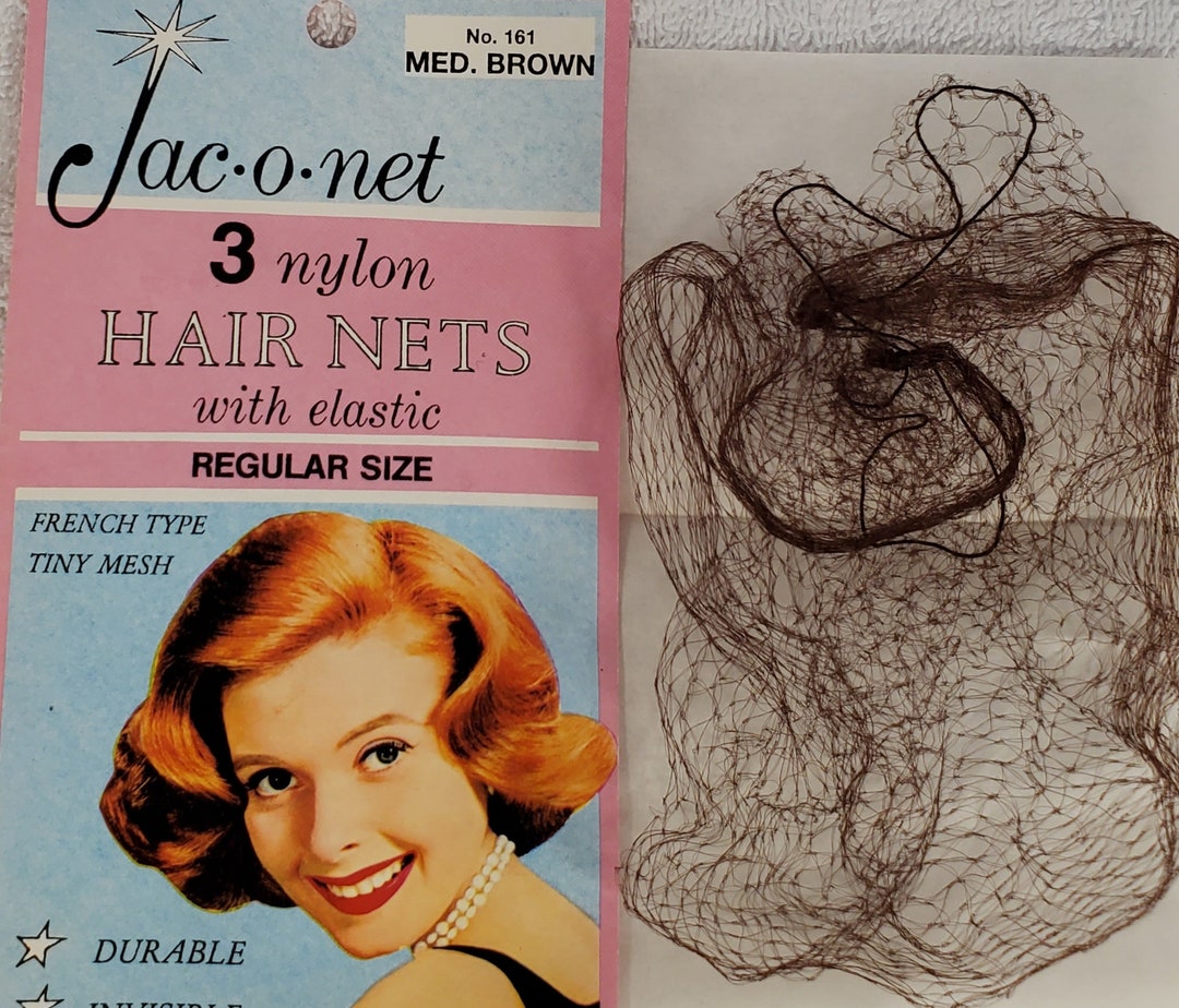 2 Packs of Jac O Net French Type Tiny Mesh Retro Very Thin Mesh #161 ...