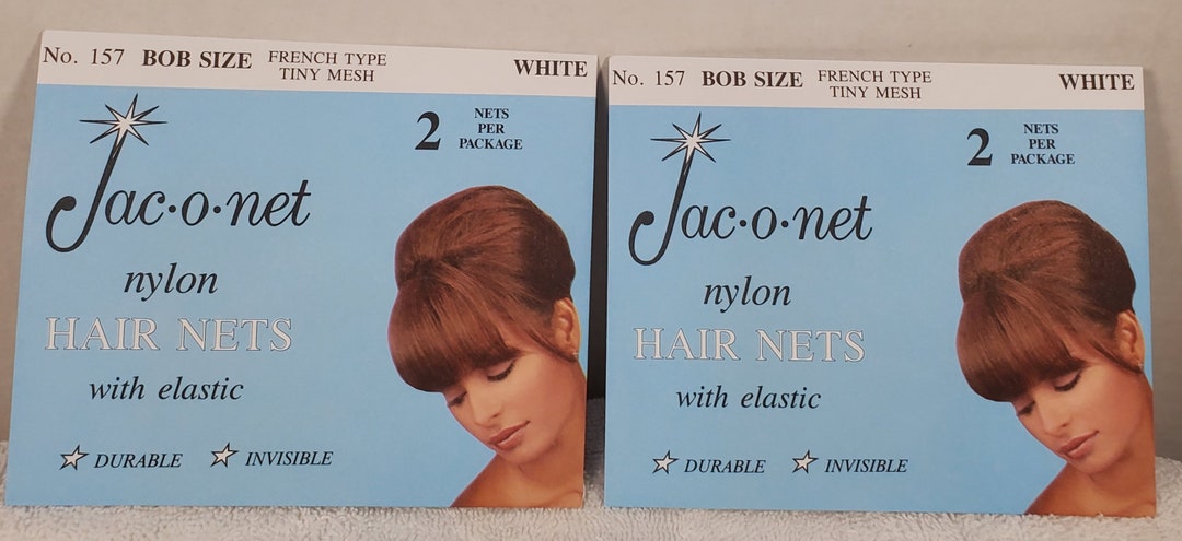 Buy 1 Get 1 Free " Jac-o-net Bob FRENCH TINY Mesh Hair Net #157 Nylon ...