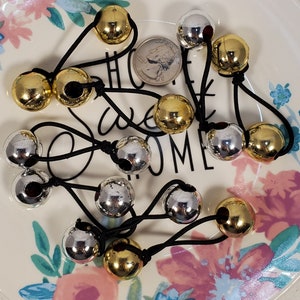 Hair Ball Cat Bear Gold Silver Knocker Ball Blue Pink Purple Grey Bead ...