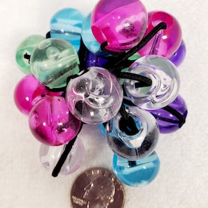 Buy 1 Get 1 Free Girl Kids Knocker Balls Blue Pink Purple Jumbo Bead ...