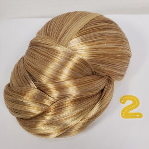Bride Hair Chignon Wedding Bun, Hair Buns, Golden Bun, Ladies Ponytail ...
