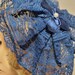Lace Church Hat, Chapel Prayer Cap Comb Attached One Size Navy Blue ...