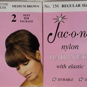 Buy 1 Get 1 Free Jac-o-net Bob Size Invisible FRENCH Type TINY Mesh ...