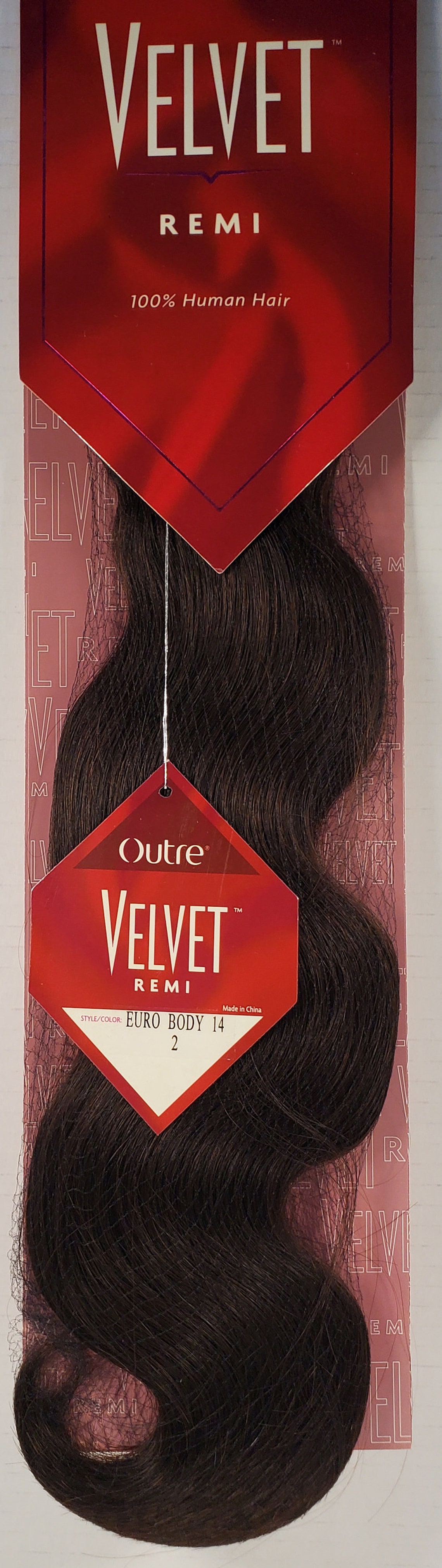 Outre Velvet Yaki Remi 100% Human Hair EURO BODY Weave Extension Yaky ...