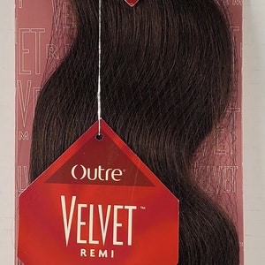 Outre Velvet Yaki Remi 100% Human Hair EURO BODY Weave Extension Yaky ...