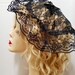 Lace Church Hat, Chapel Prayer Cap Comb Attached One Size Hot Pink ...