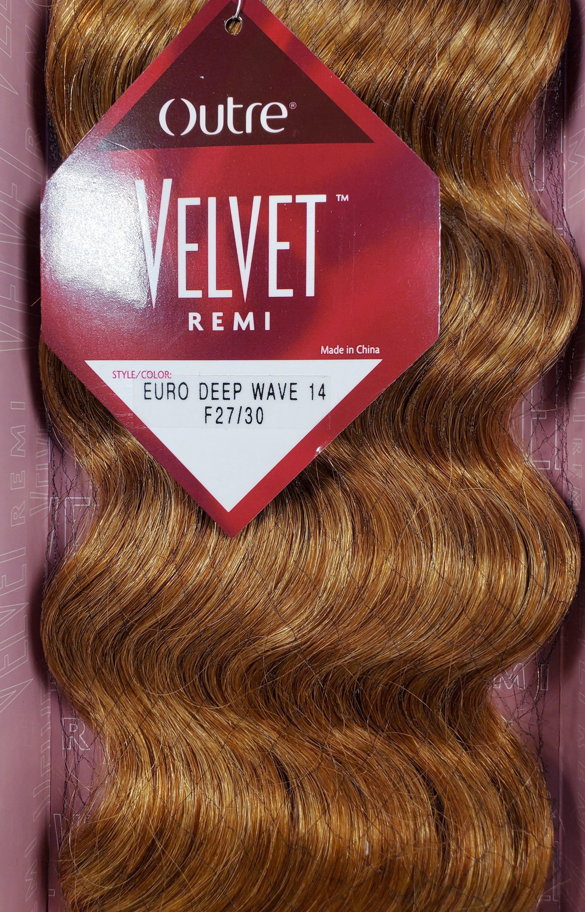 Red Velvet Hair Extensions