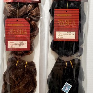 1 " Buy 1 Get 1 Free" Italian Disco Curl 8 Inch 2pcs Short Cut Human ...